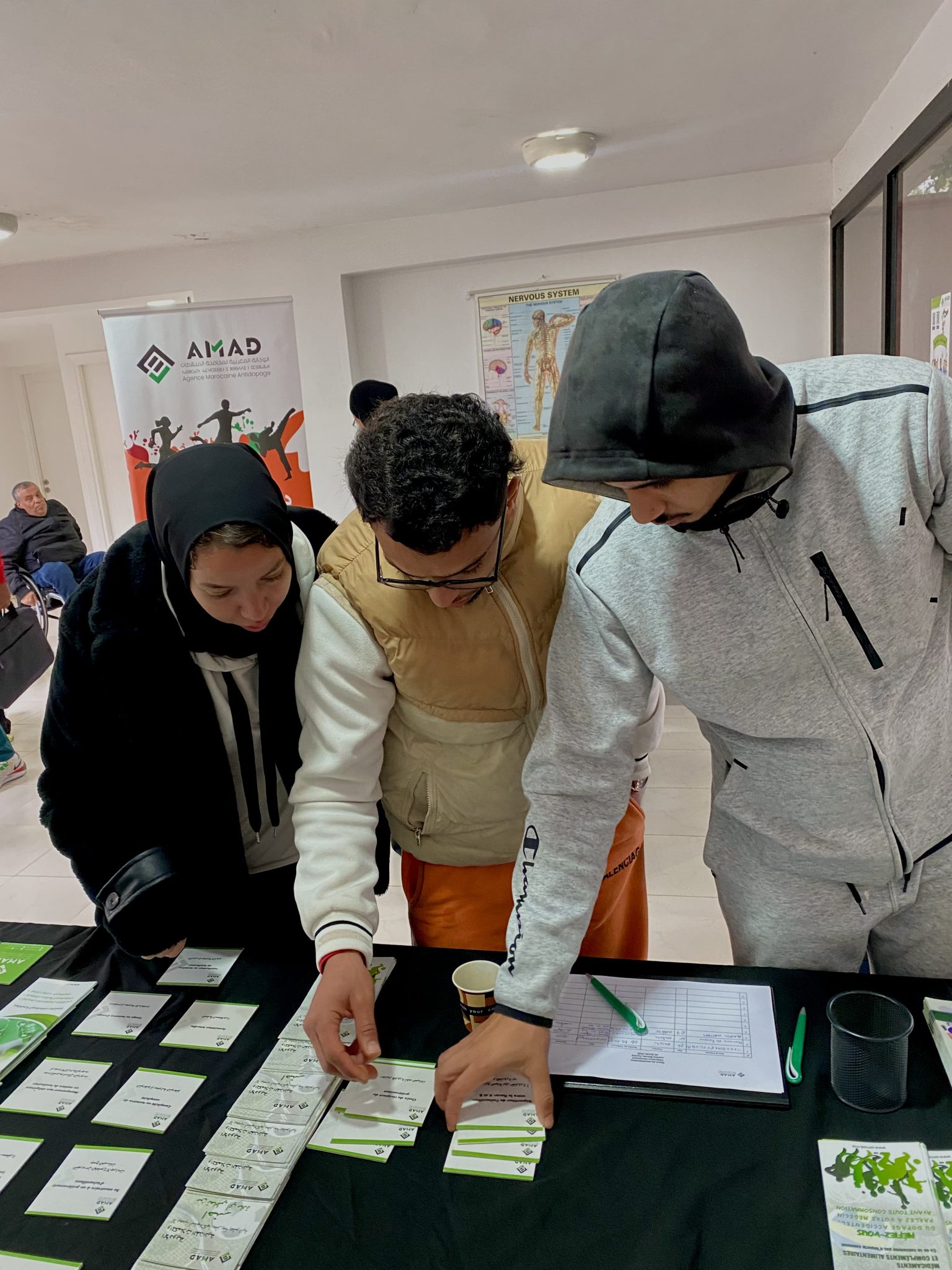 AMAD en action : un stand pour un sport sans dopage - Agence marocaine ...